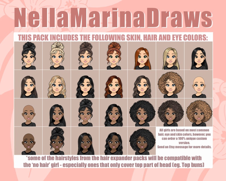 Cute Massage Girl Clipart Kawaii Spa Day Chibi PNG Relaxing - Etsy