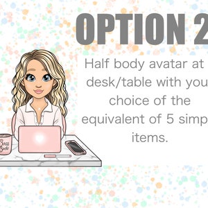 Custom Personalised Cartoon Avatar Cute Activity Planner Girl PNG ...