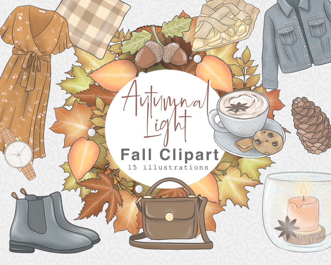 Fall Stickers - Fall Clipart - Fall Printable Stickers - Fall PNG ...