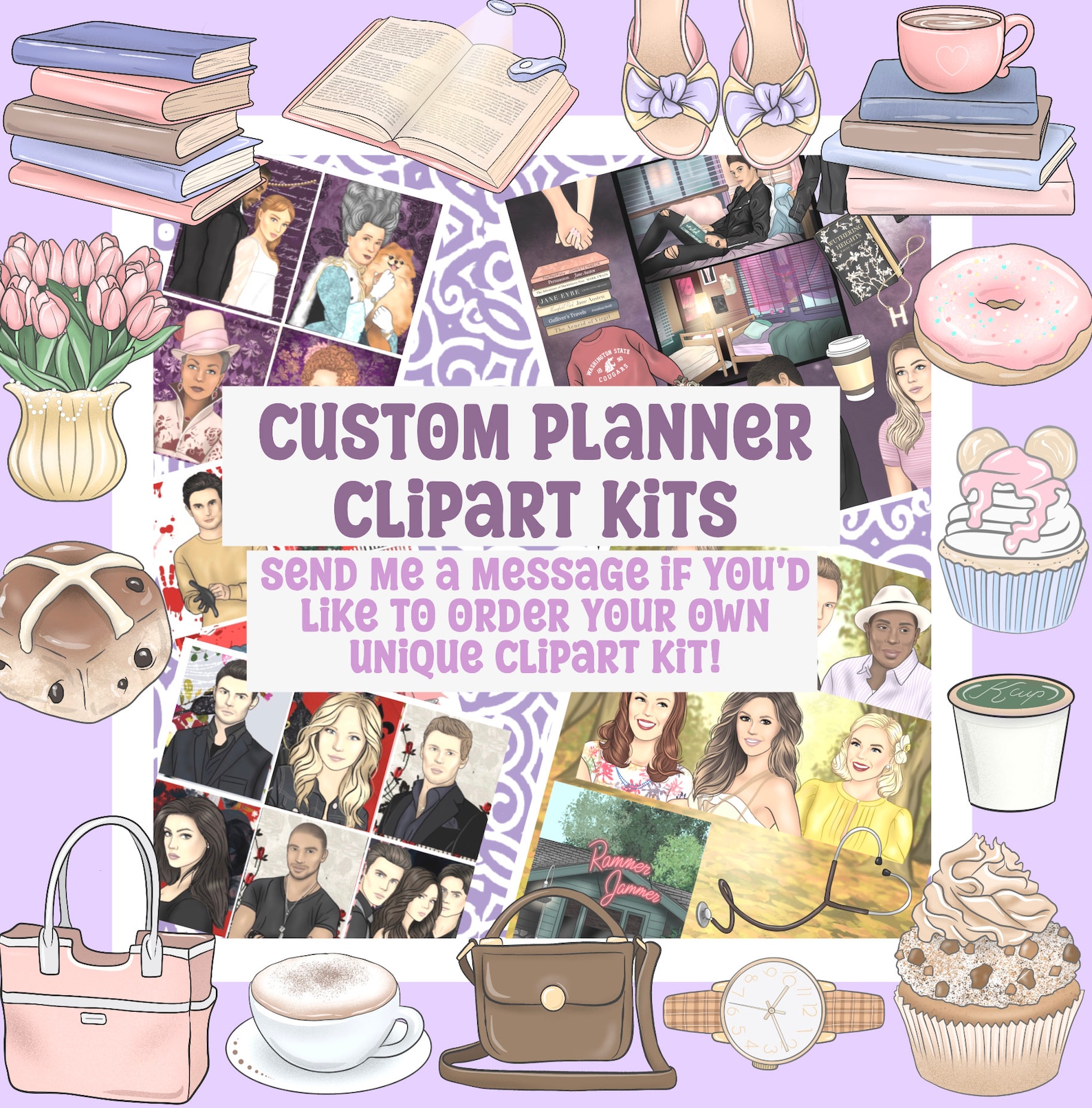 Mom Digital Planner Stickers / Digital Stickers March Bundle ...