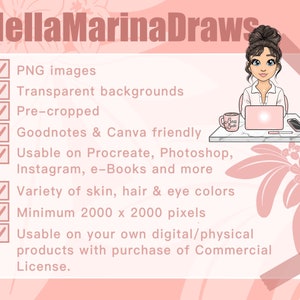 Customisable Men’s Hairstyle Clipart Bundle, Hair Digital Planner PNG ...