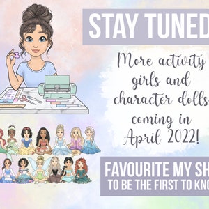 Crafting Girl Clipart / Crafty Girl PNG / Crafting Lady PNG / Cricut ...