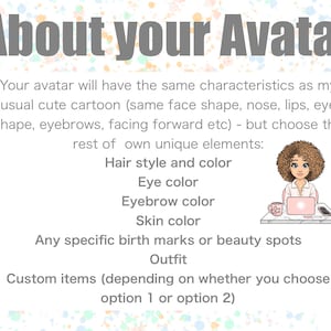 Custom Personalised Cartoon Avatar Cute Activity Planner Girl PNG ...