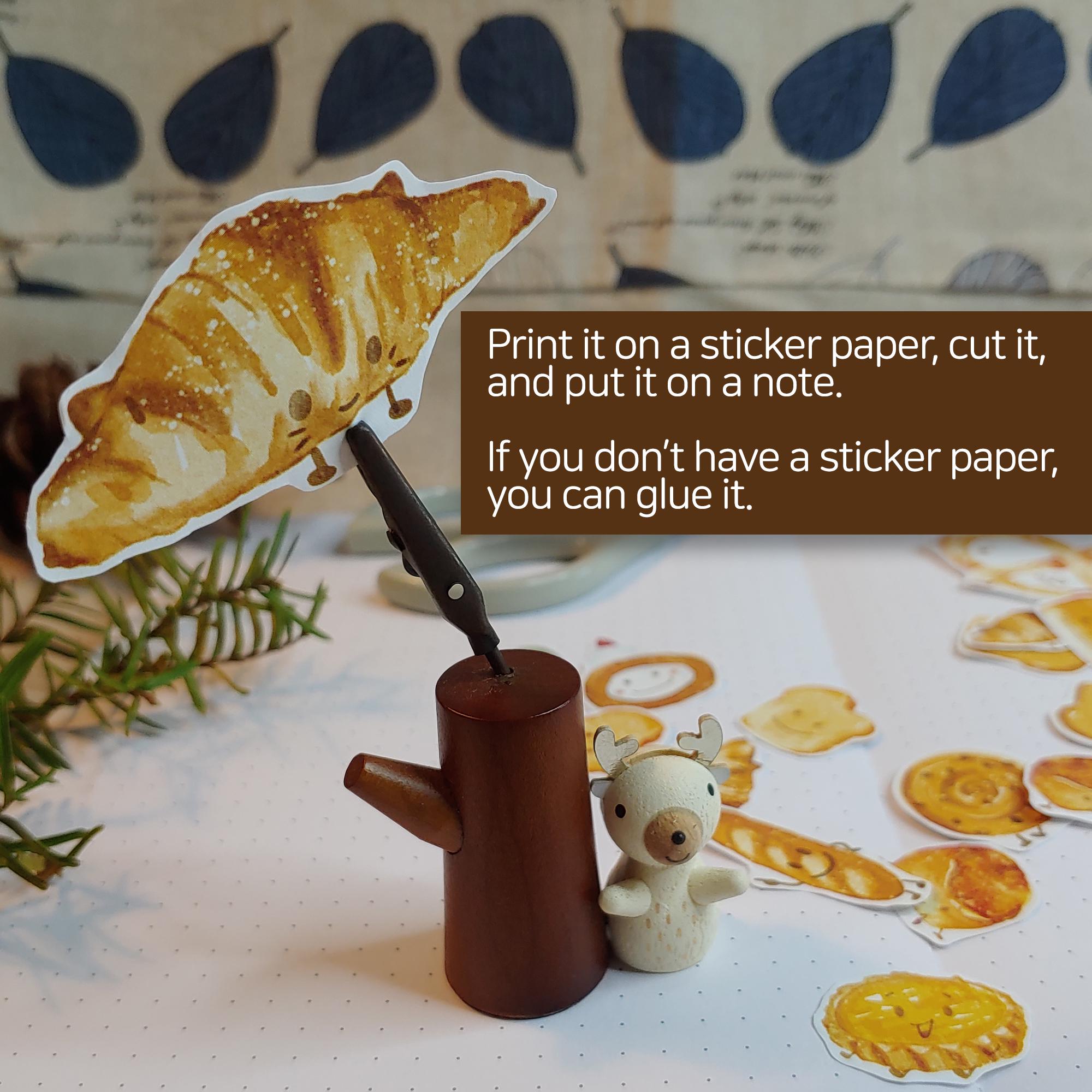 Cute Bakery Stickers, Digital Planner Stickers for Goodnote, Digital ...