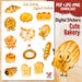 Cute Bakery Stickers, Digital Planner Stickers for Goodnote, Digital ...