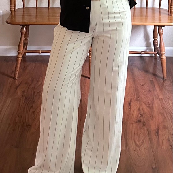 Pinstripe Pants - Etsy
