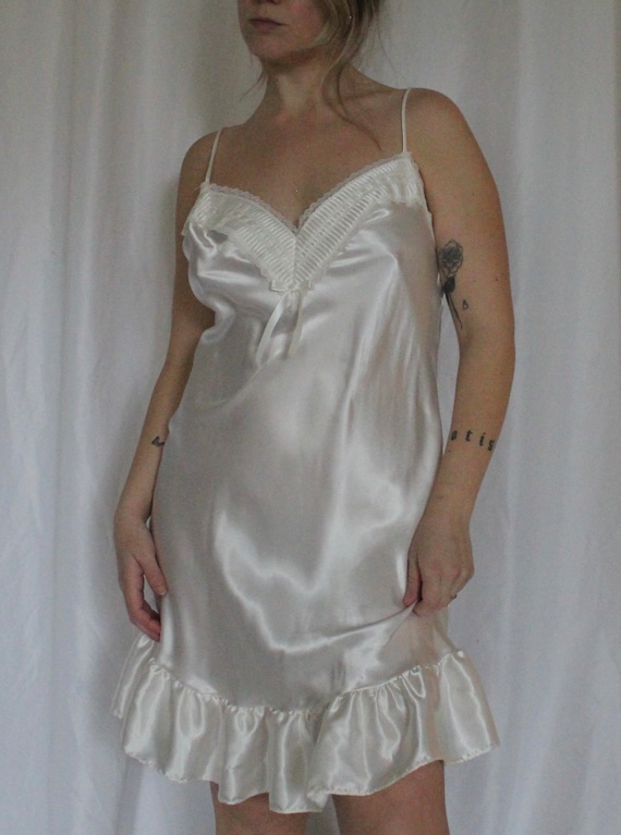 Satin slip dress | - Gem