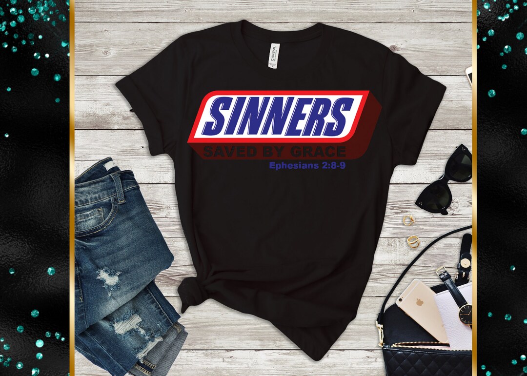 Sinners, Christian Unisex Shirts. Christian Clothing - Etsy