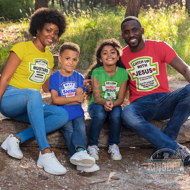 Catch up With Jesus, Christian Condiments Shirt, Unisex, Funny, Godly ...