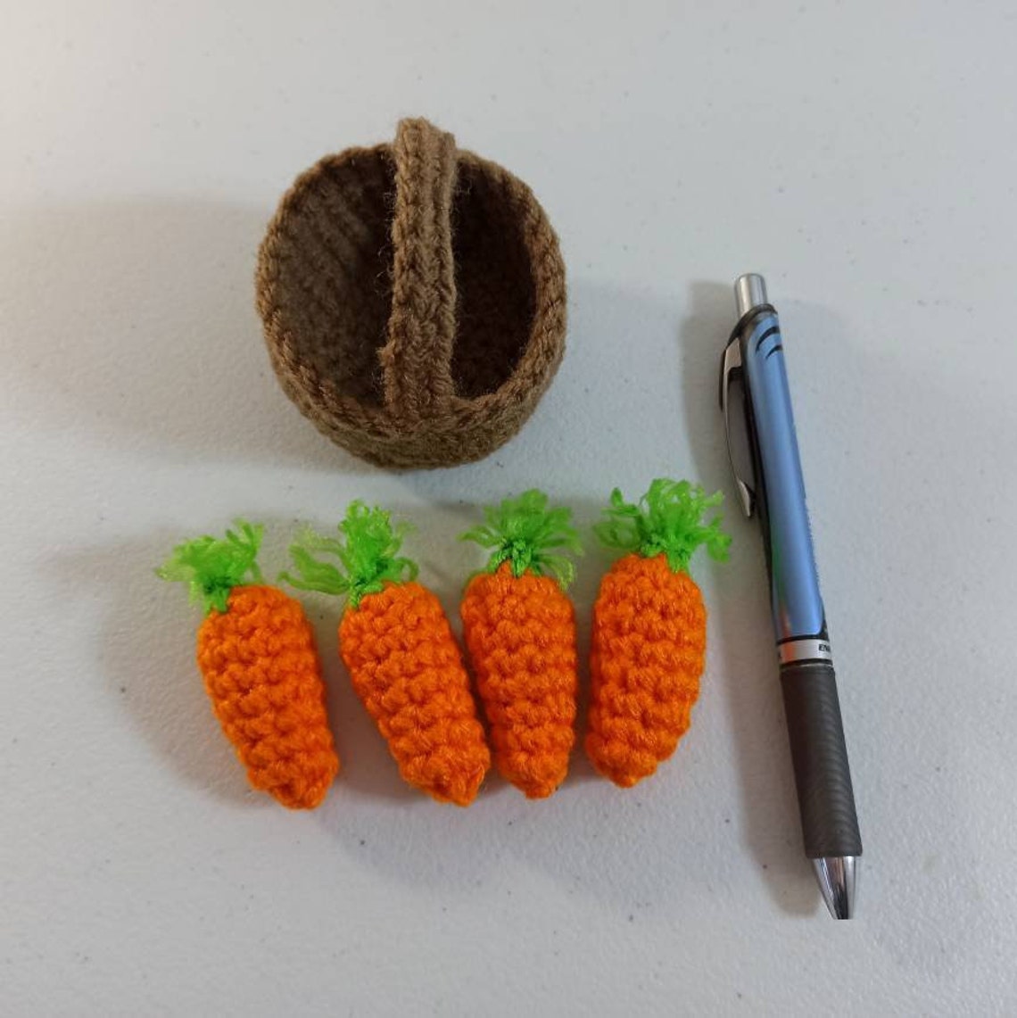Crochet Carrots Carrot Plushie Mini Vegetables Play Food - Etsy