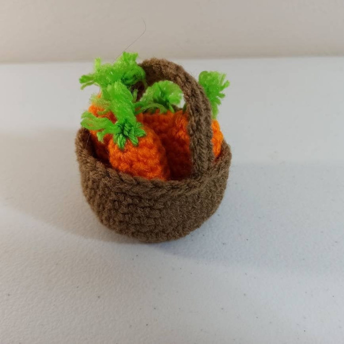 Crochet Carrots, Carrot Plushie, Mini Vegetables, Play Food, Easter ...