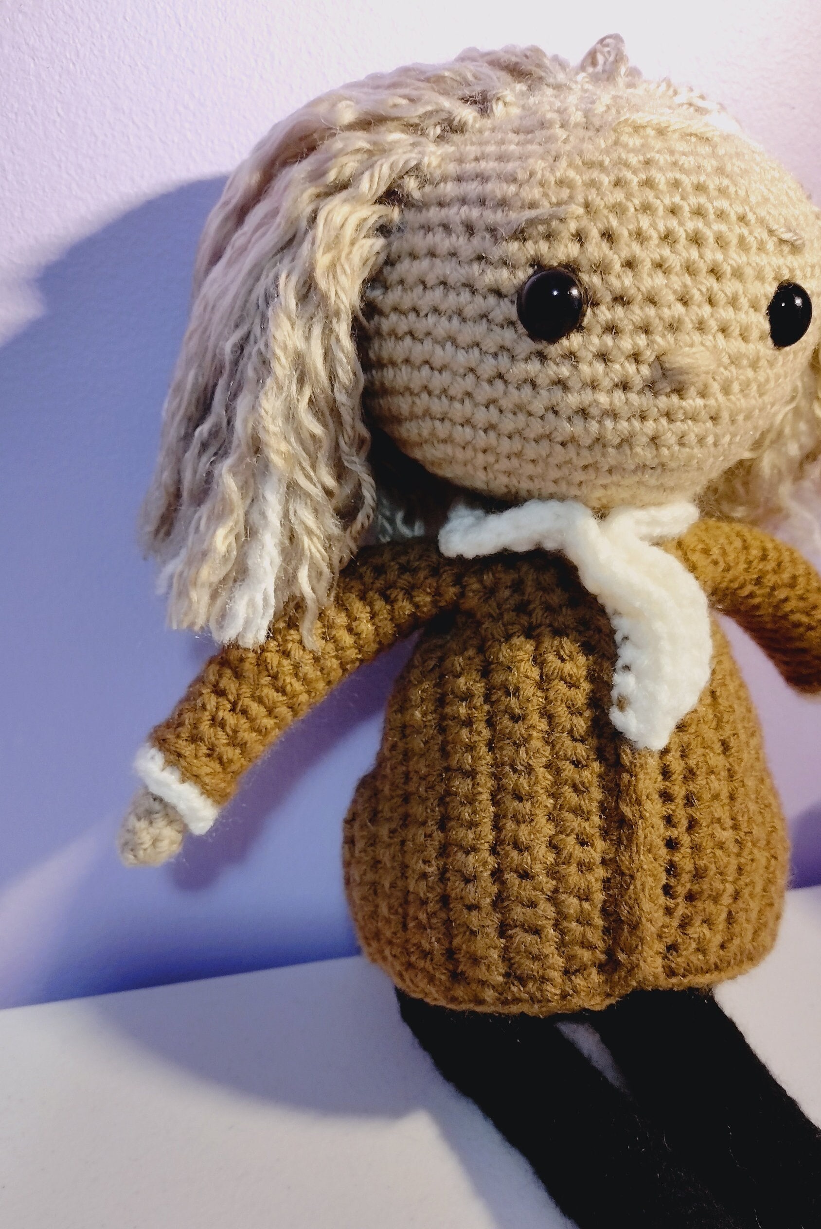 Benjamin Franklin Crochet Doll - Etsy