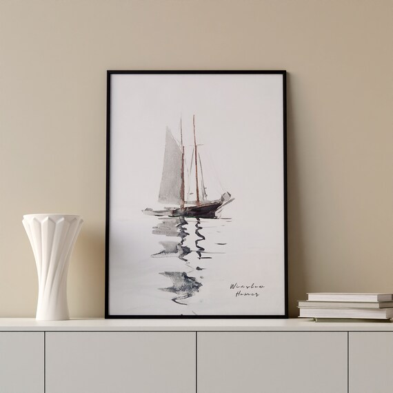 Winslow Homer Art Exhibition Poster Winslow Homer Museum - Etsy