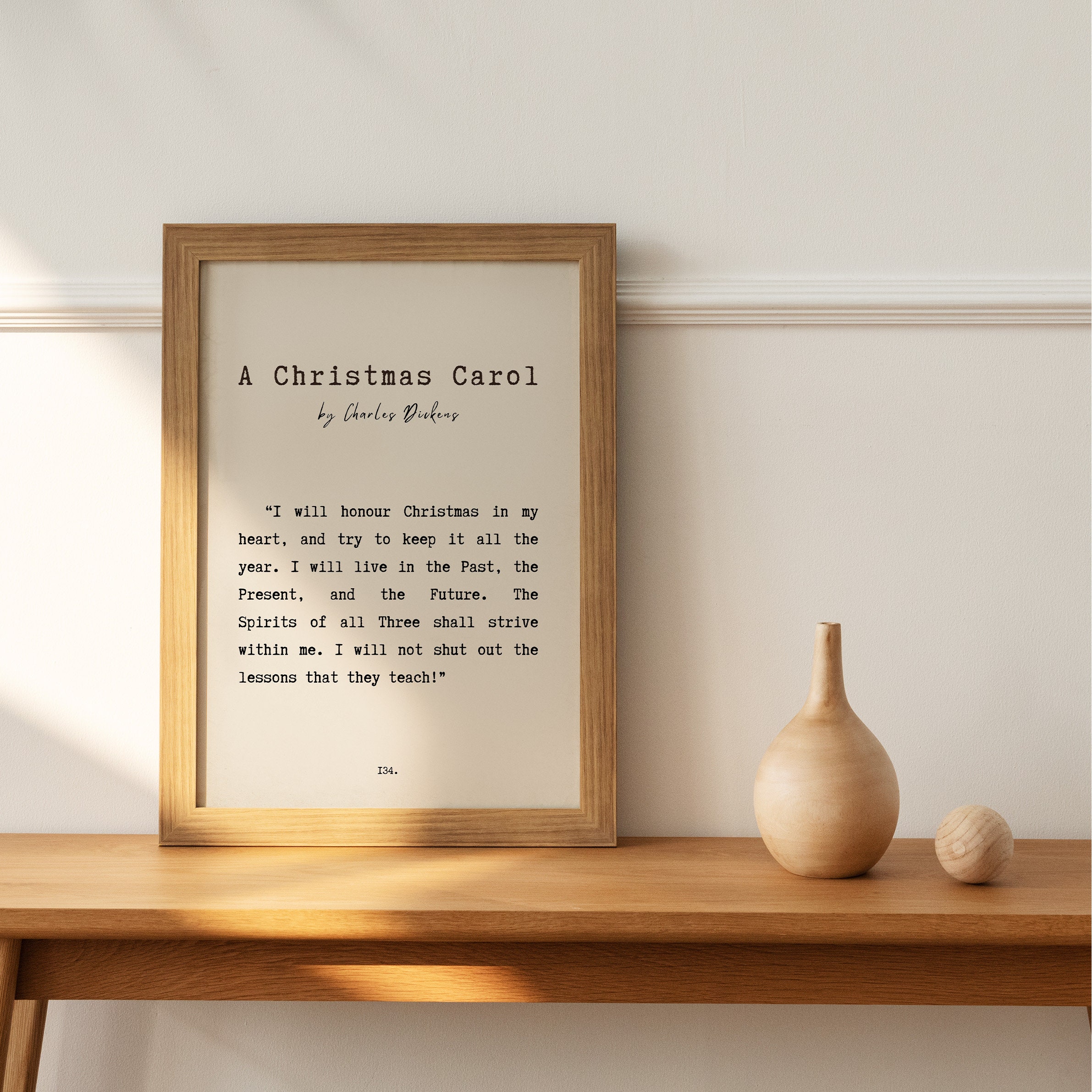 A Christmas Carol Printable Quote, Charles Dickens Print, Christmas ...