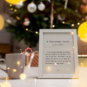 A Christmas Carol Printable Quote, Charles Dickens Print, Christmas ...