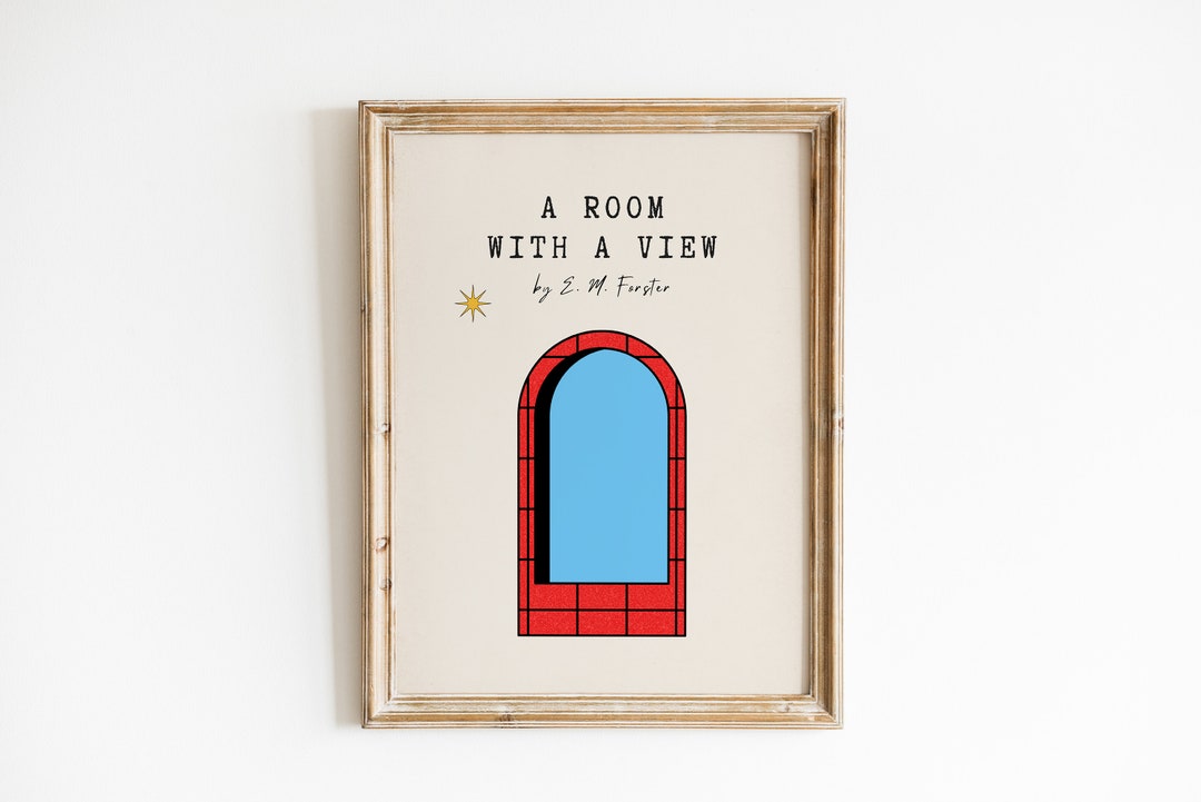 A Room With a View Book Print Book Page Book Wall Art Wall - Etsy