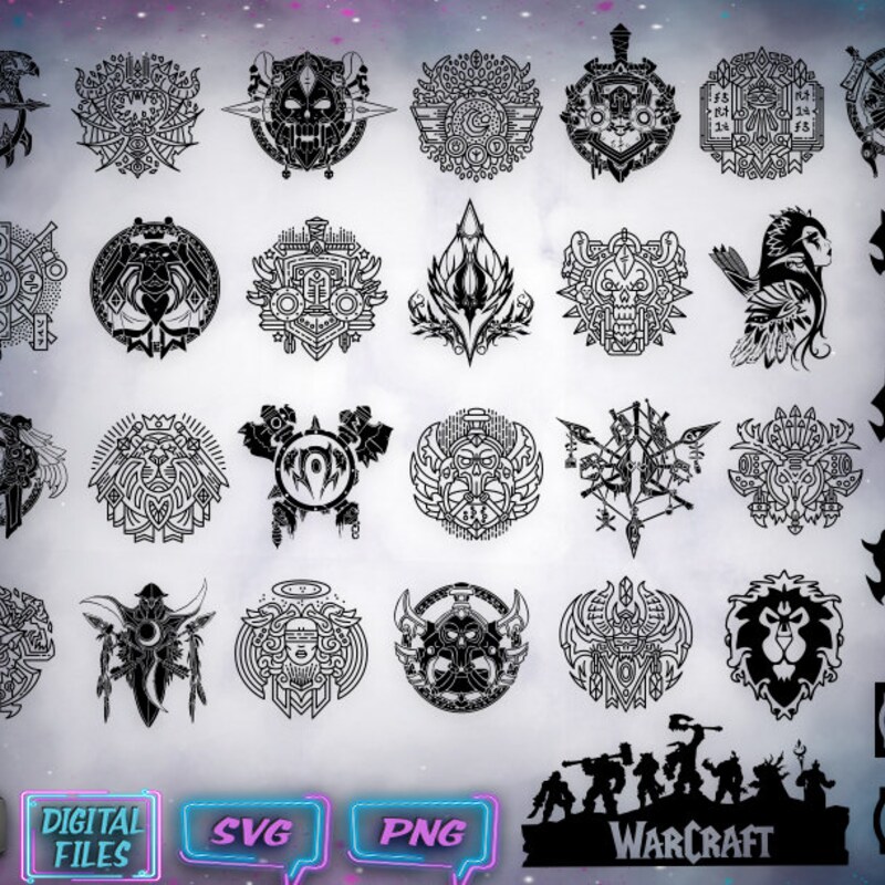 Wow Class Icons - Etsy Hong Kong