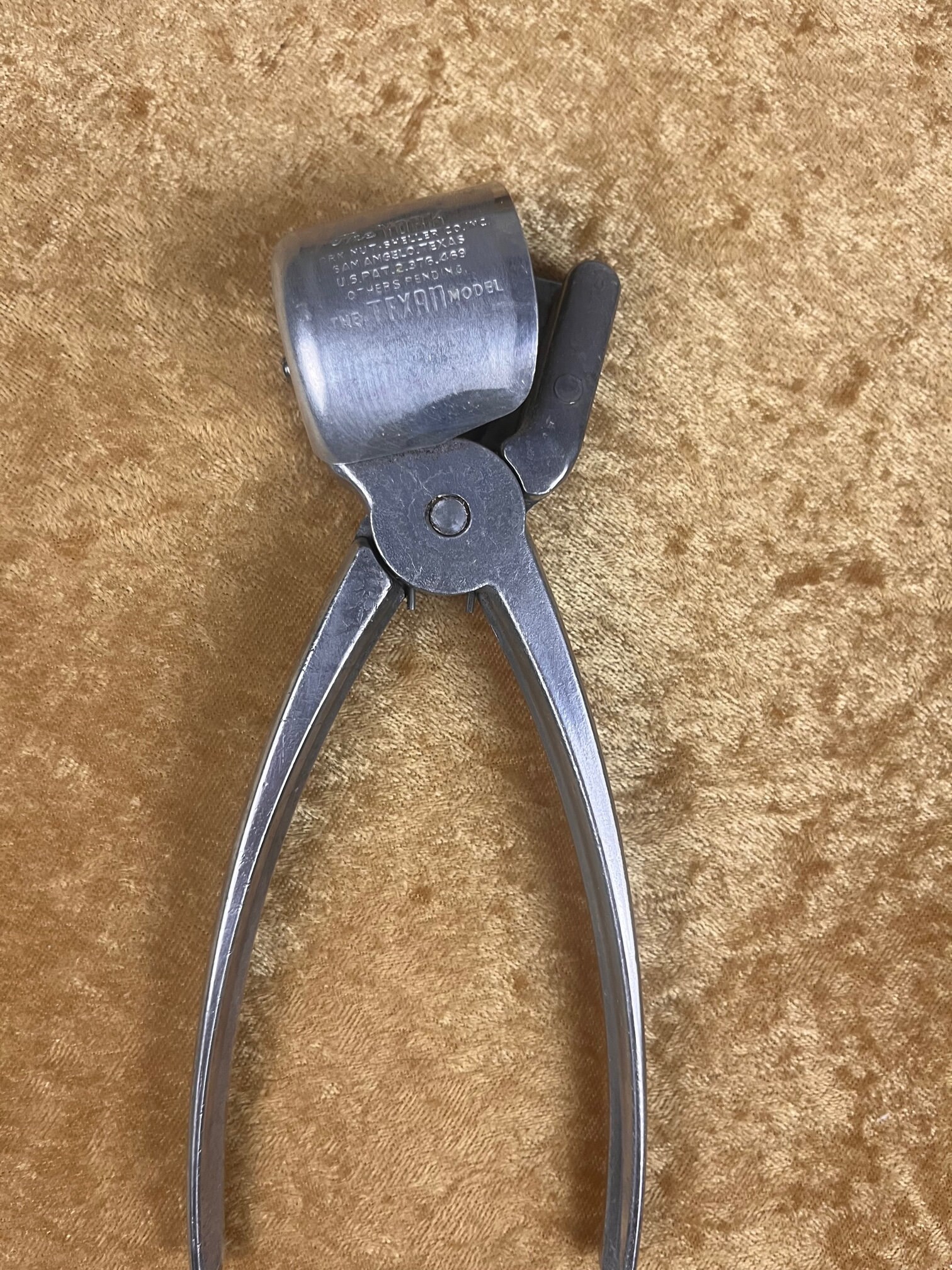 Antique Vintage Texan Nut Sheller - Etsy