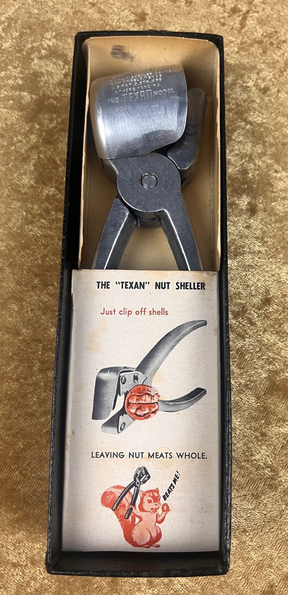 Antique Vintage Texan Nut Sheller - Etsy