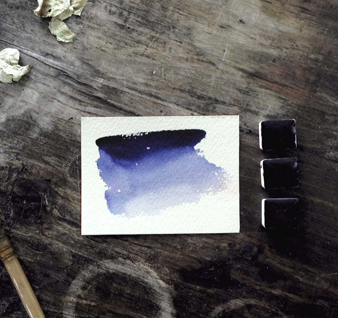 Benzimidazolone Blue - PB80 Discontinued Pigment - Handmade Rare ...
