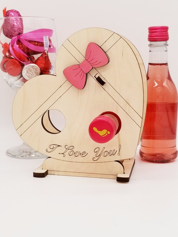 Tipsy Heart is the Perfect Gift for Him or Her. Wine Gift | Etsy