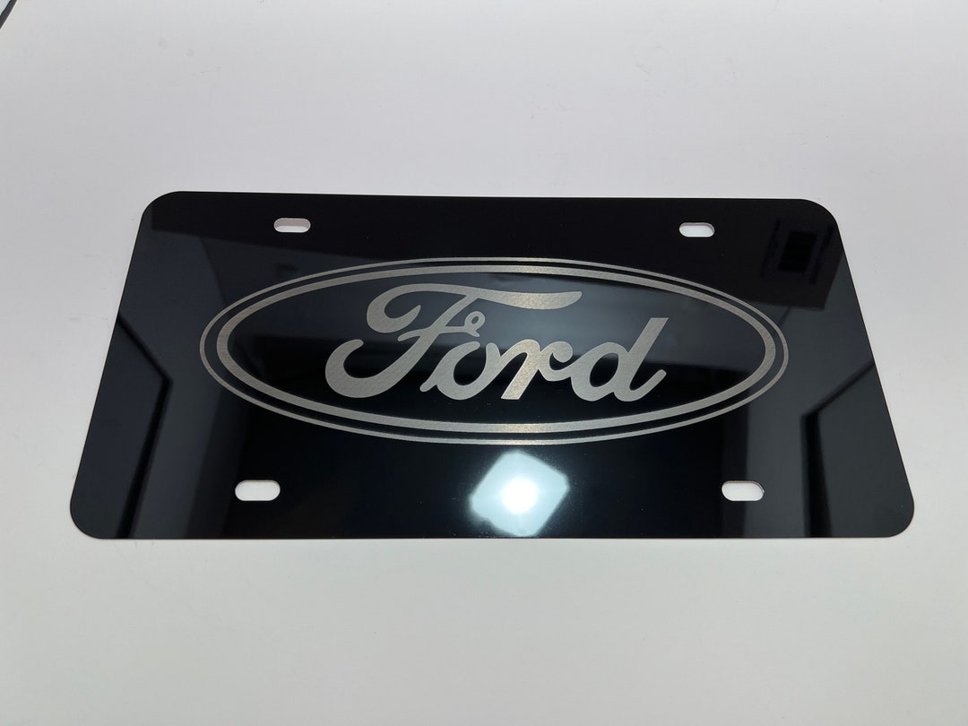 Ford Vanity Decorative License Plate .045 Mm Thickness - Etsy