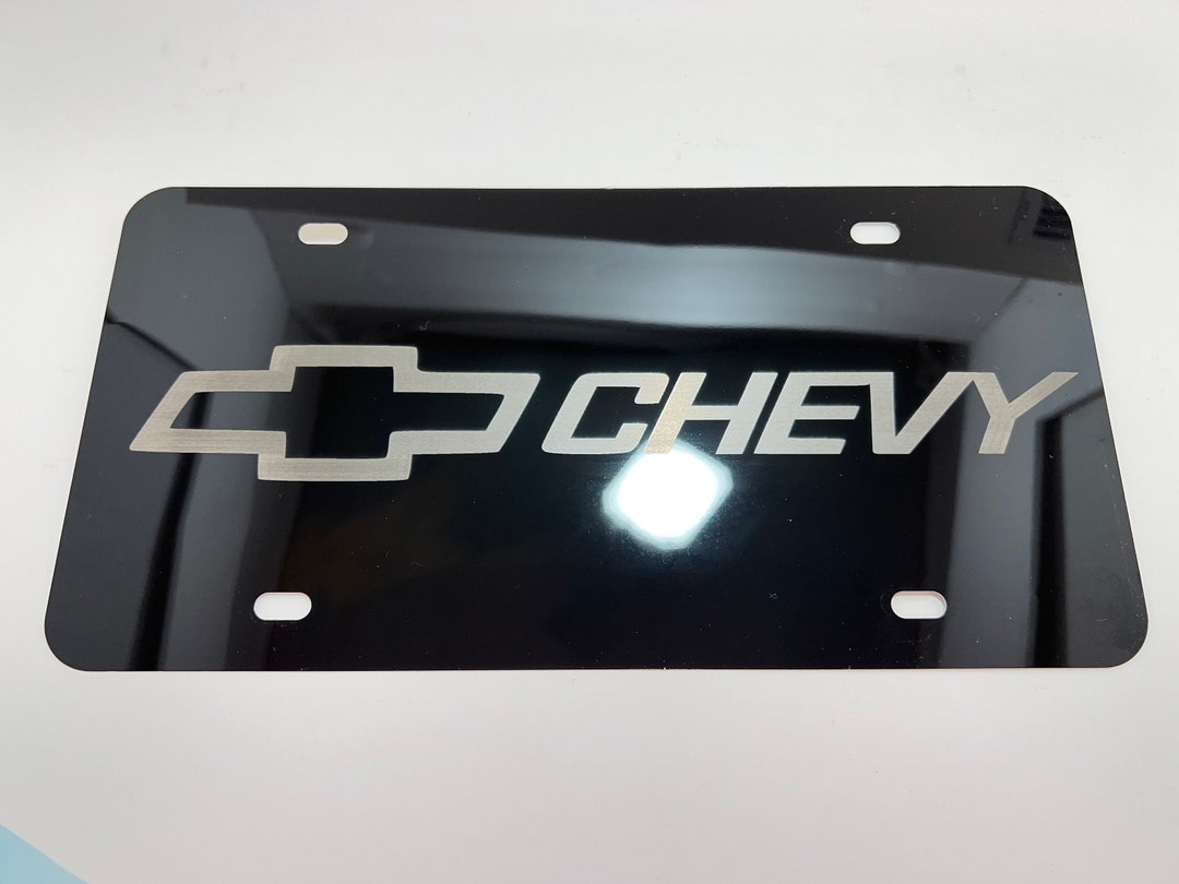 Chevy Vanity Decorative License Plate .045 Mm Thickness - Etsy