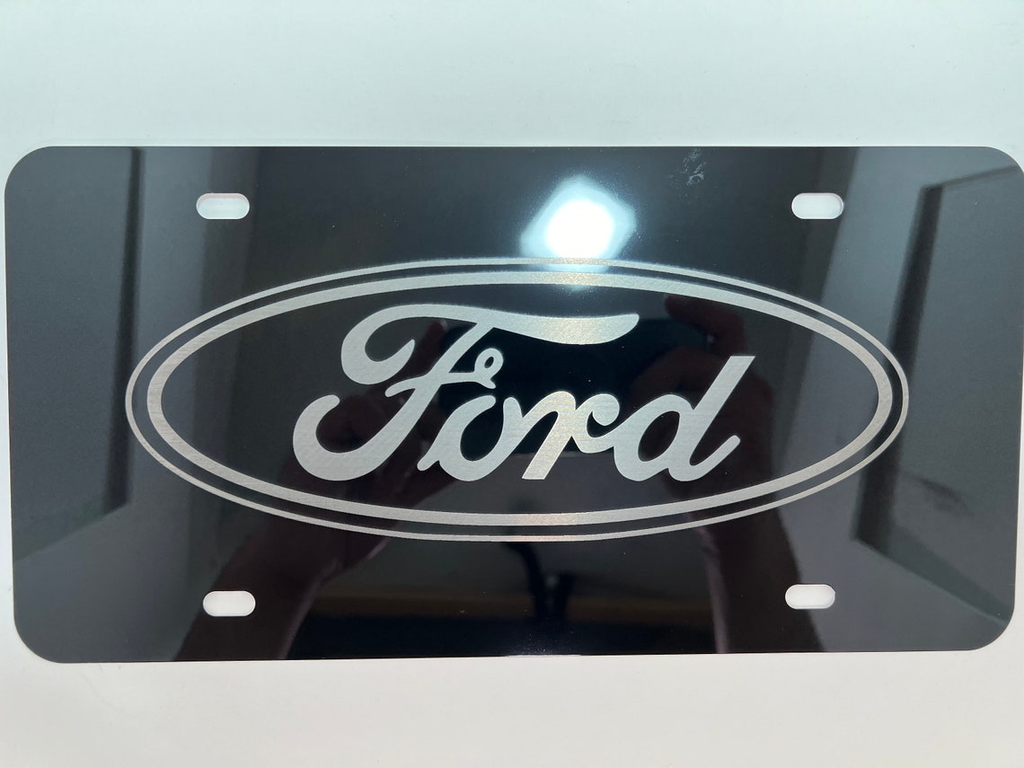 Ford Vanity Decorative License Plate .045 Mm Thickness - Etsy