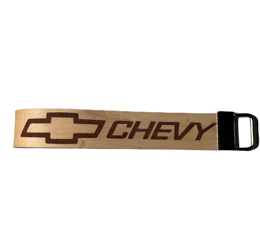 Chevy Keychain Lanyard Vegan Leather Lanyard 7” Personalized - Etsy