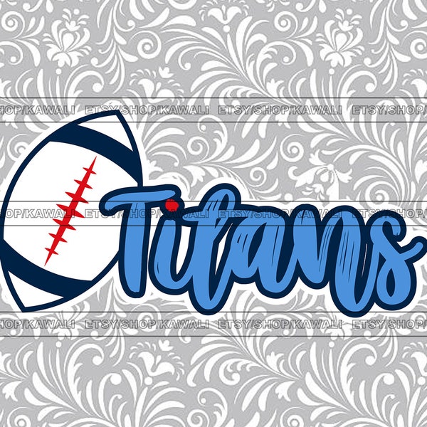 Tennessee Titans Font - Etsy