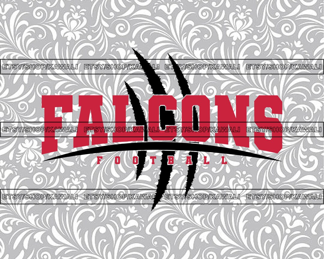 Falcons Football Svg, Falcons Svg, Falcons Png, School Spirit Svg, Team ...