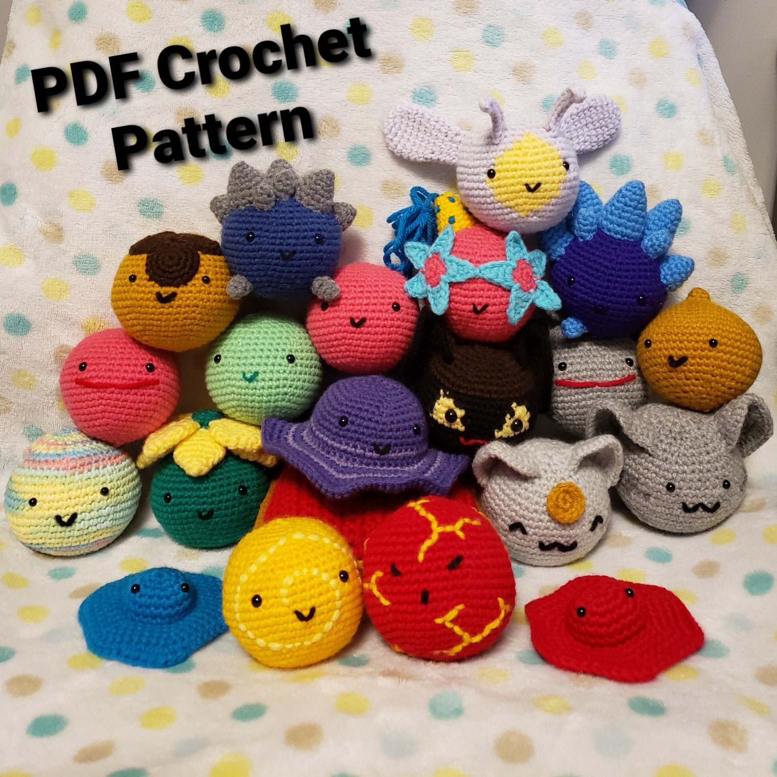 Crochet Pattern the Full Ranch Bundle Slime Rancher Plush - Etsy