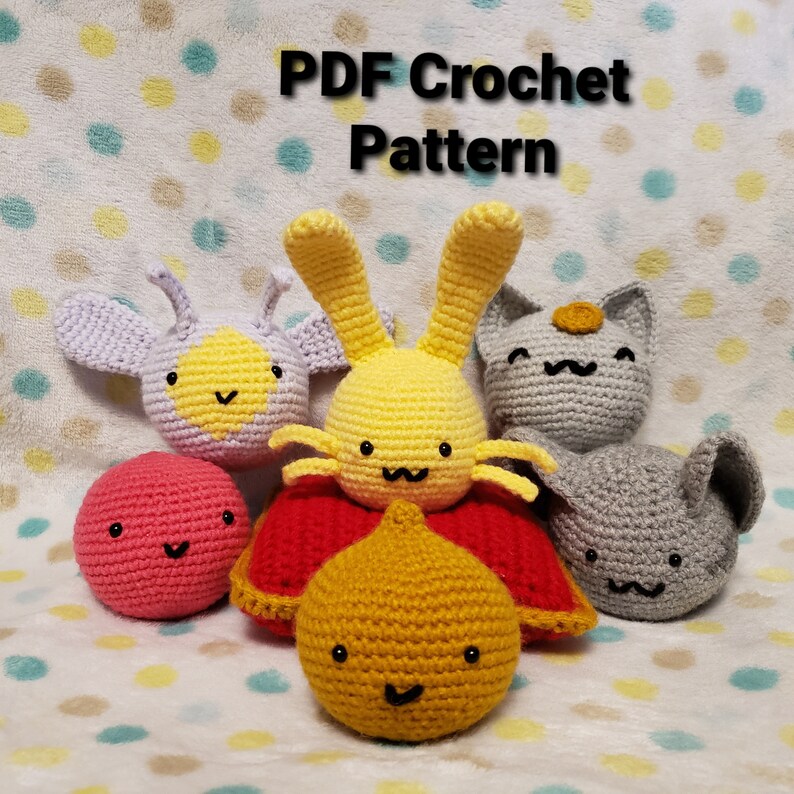 Crochet Pattern the Rainbow Fields Bundle Slime Rancher 2 - Etsy