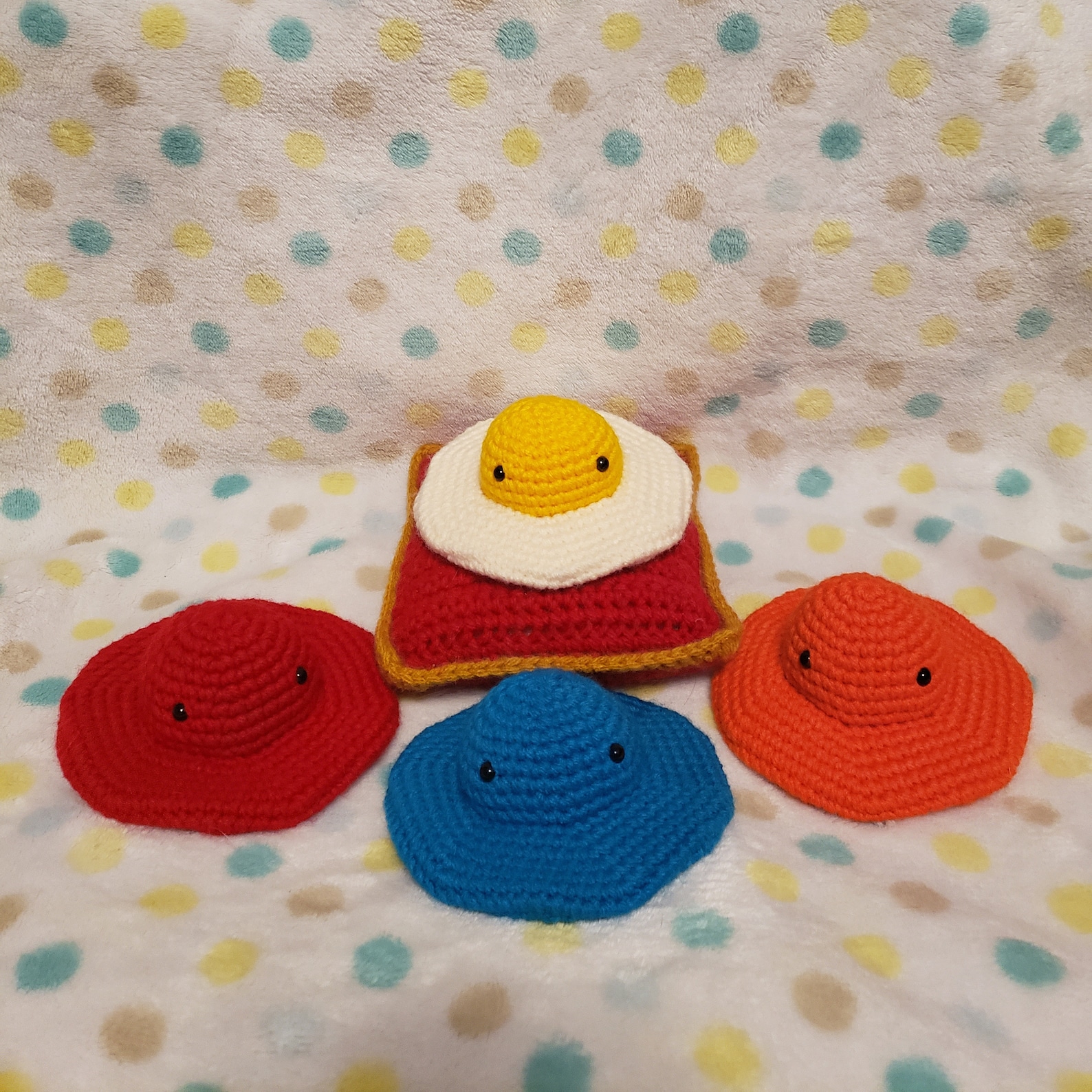 Crochet Pattern - Puddle, Fire and Yolky Slime - Slime Rancher & Slime ...