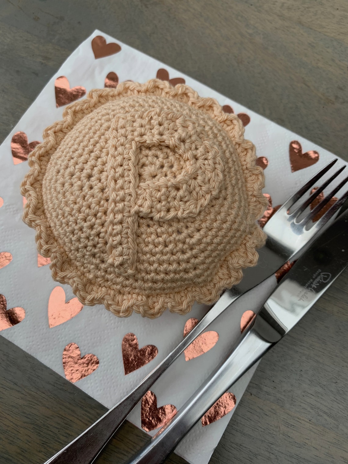 Personalised Amigurumi Crochet Pie | Etsy