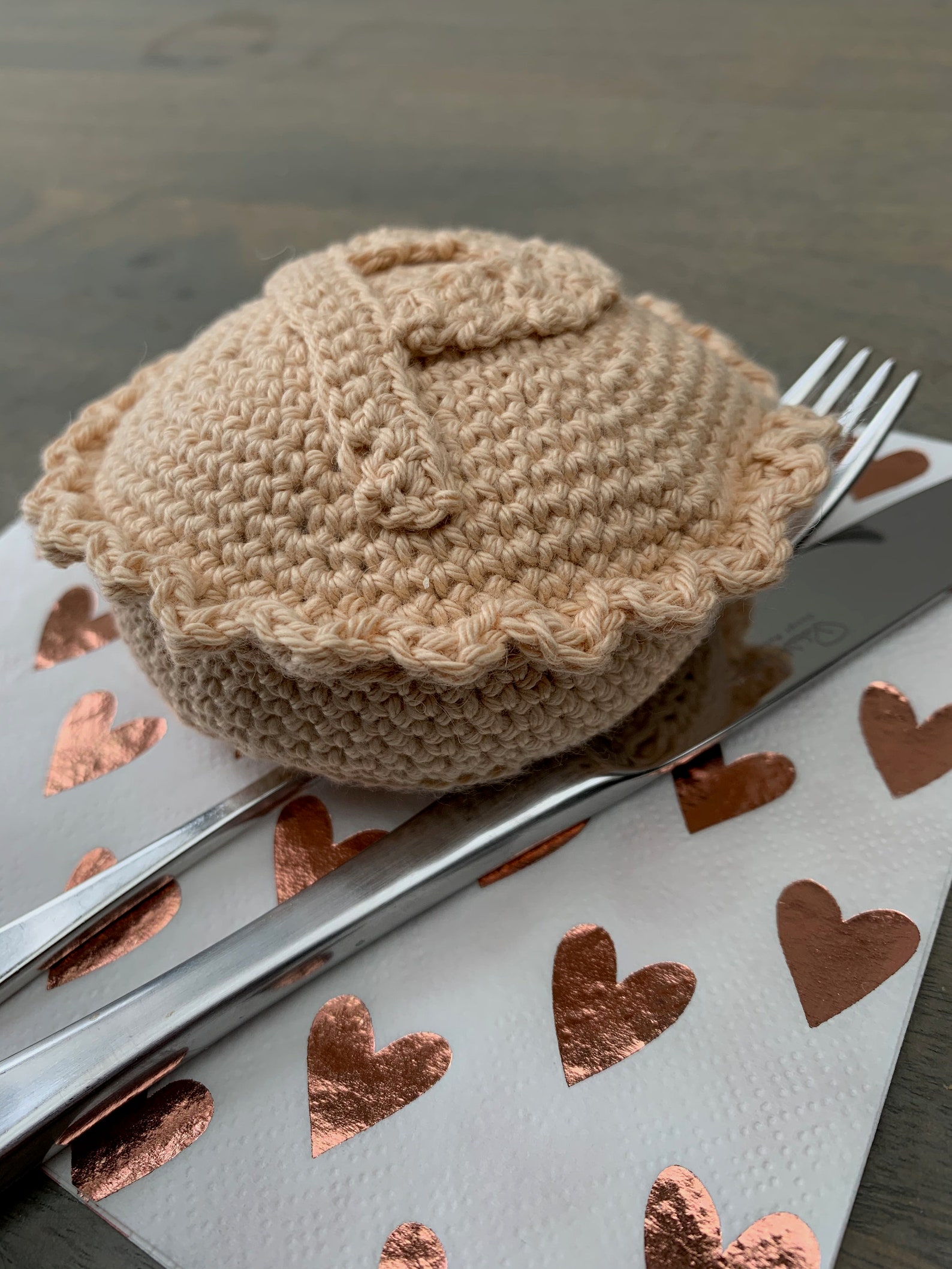 Personalised Amigurumi Crochet Pie | Etsy