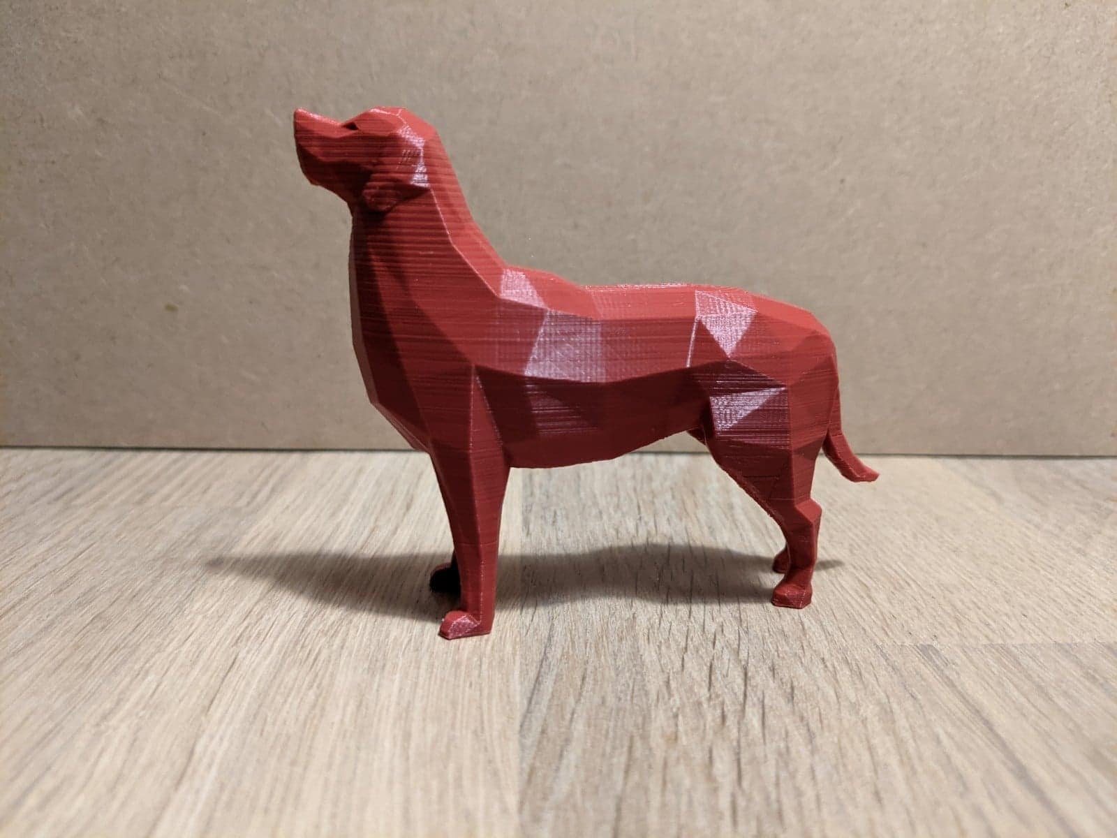 Low Poly Retriever - 3D Print STL File - Etsy