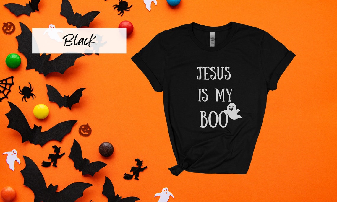 Jesus is My Boo Christian Halloween Shirt Jesus Halloween - Etsy