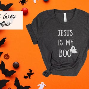 Jesus is My Boo Christian Halloween Shirt | Jesus Halloween | Spooky ...