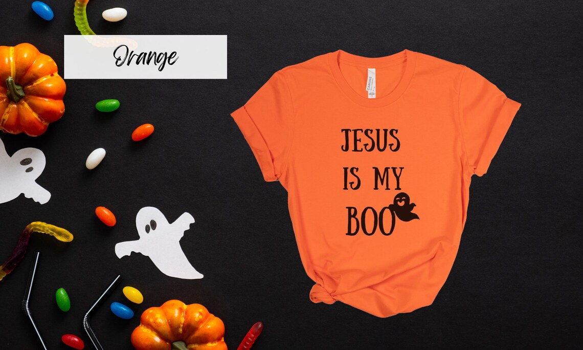 Jesus is My Boo Christian Halloween Shirt Jesus Halloween - Etsy
