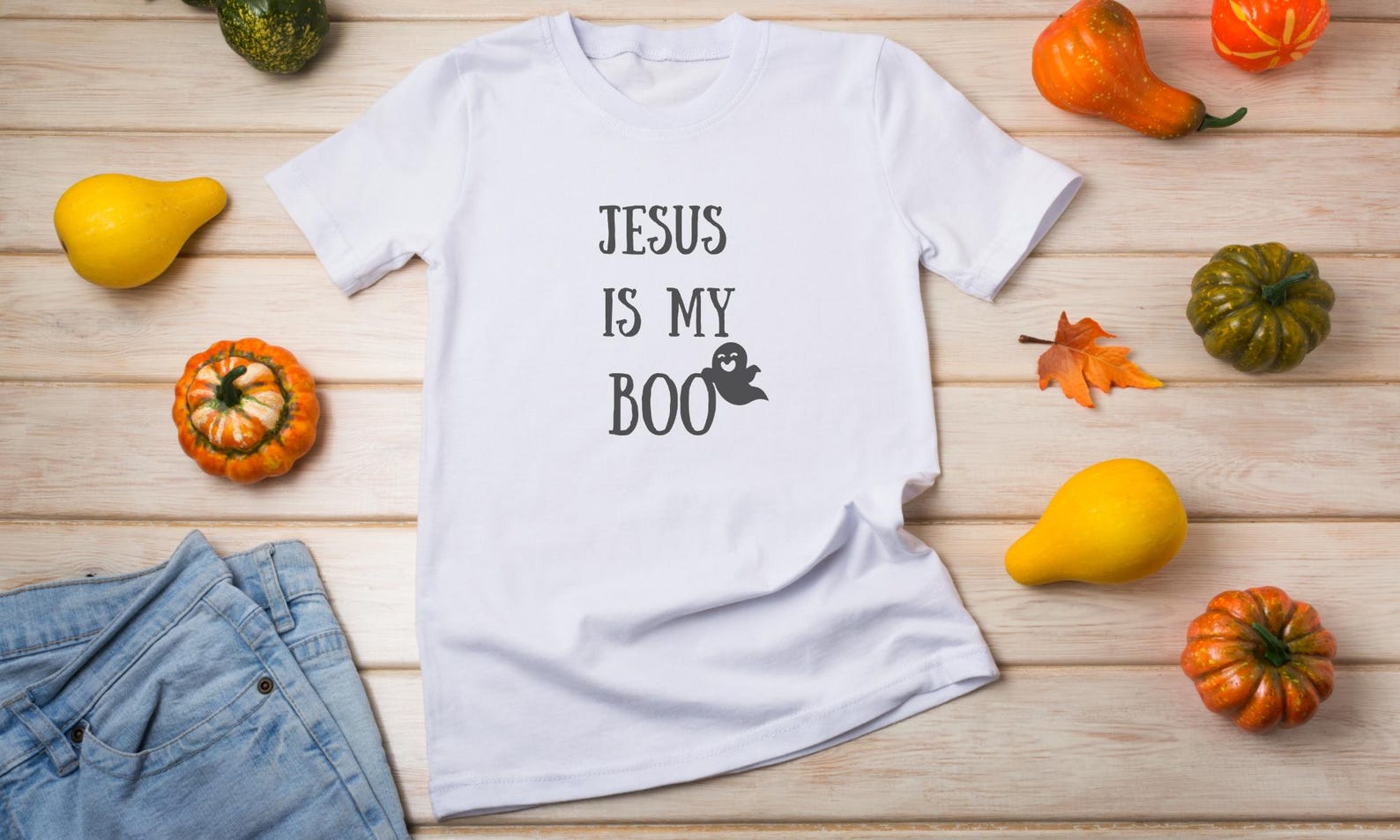 Jesus is My Boo Christian Halloween Shirt | Jesus Halloween | Spooky ...