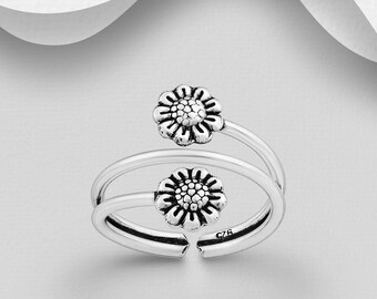Sterling Toe Ring - Etsy