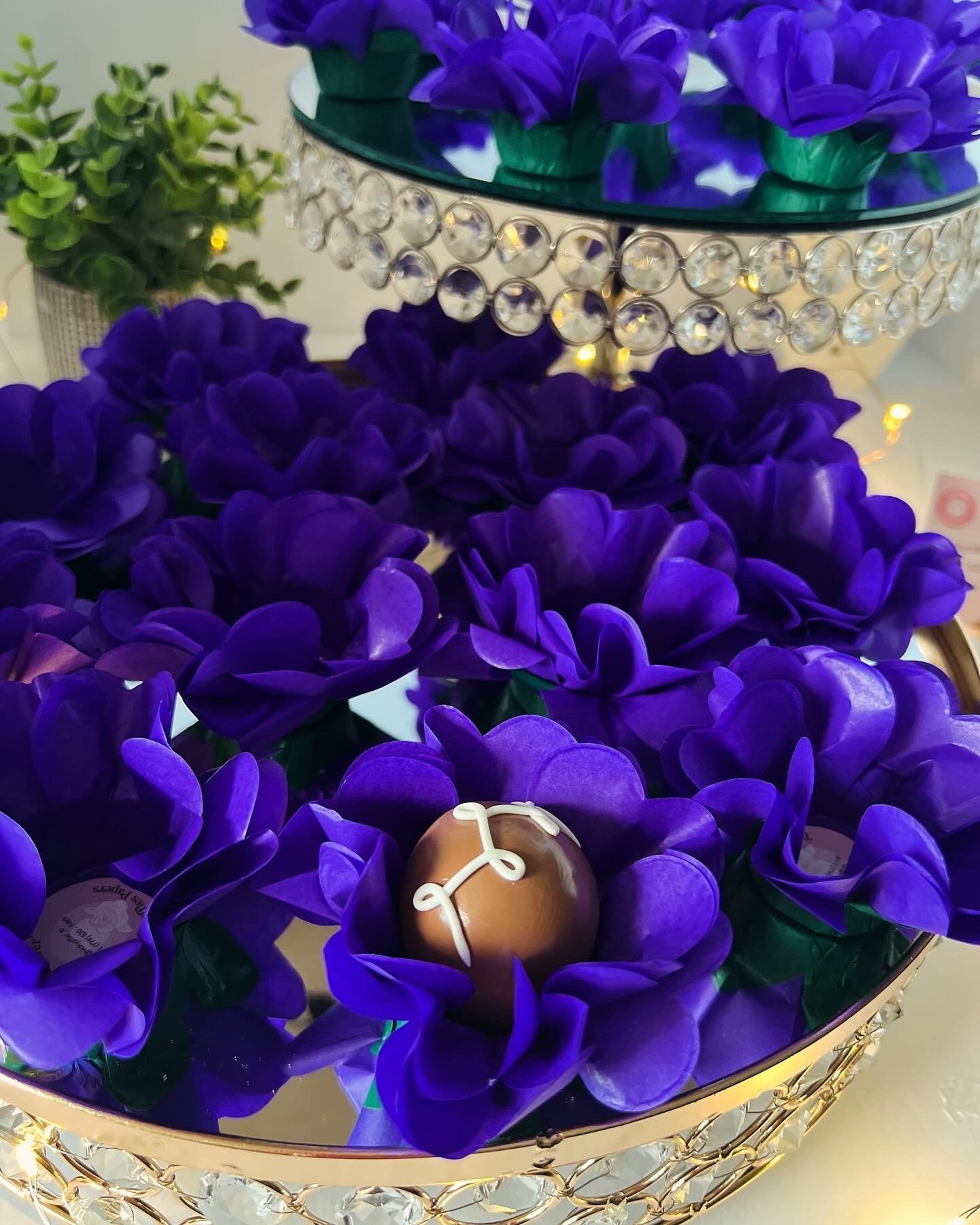 40 Units /roxo Purple Wrappers/ to Holding Chocolates, Truffles ...