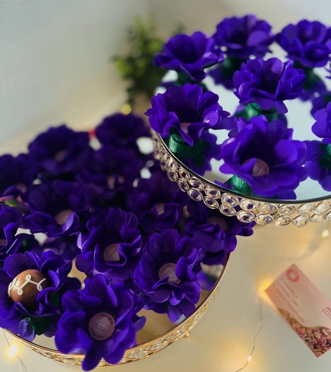 40 Units /roxo Purple Wrappers/ to Holding Chocolates, Truffles ...