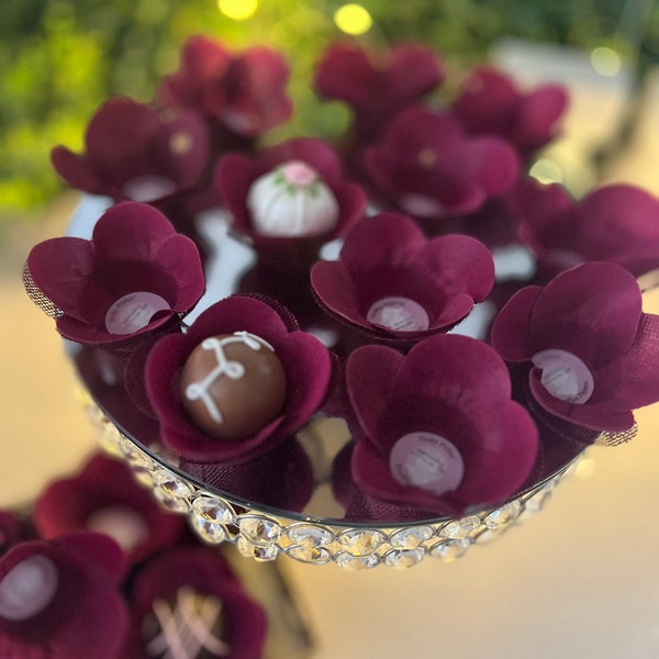 40 Units/ivory Wrappers/ to Hold Chocolates, Truffles, Bonbons and the ...