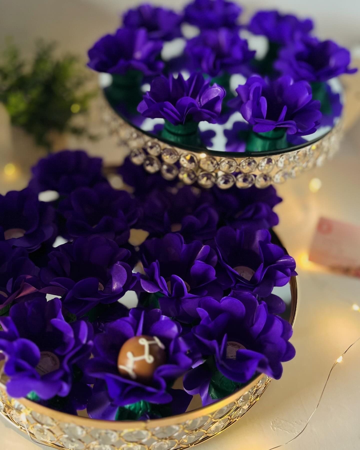 40 Units /roxo Purple Wrappers/ to Holding Chocolates, Truffles ...