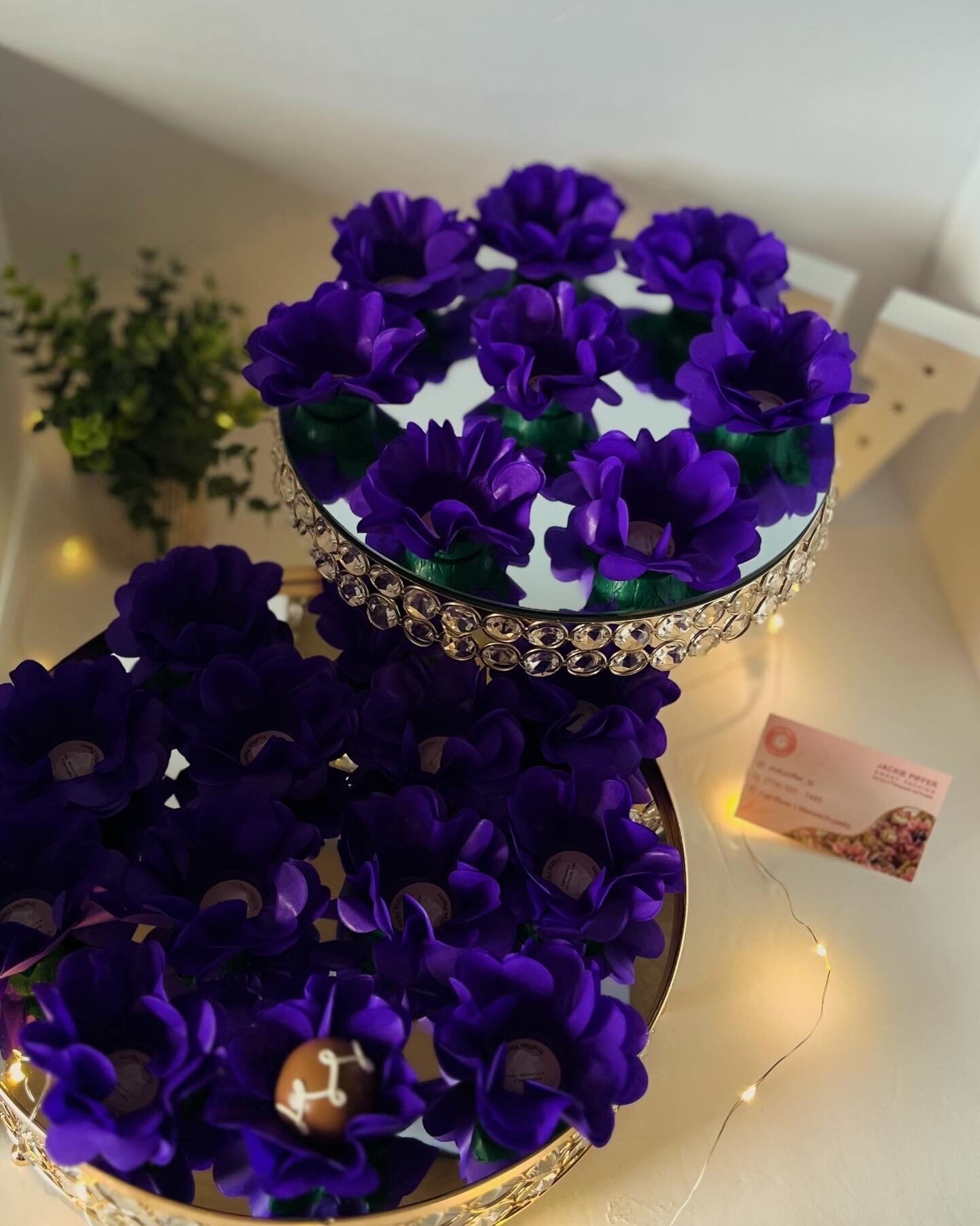 40 Units /roxo Purple Wrappers/ to Holding Chocolates, Truffles ...