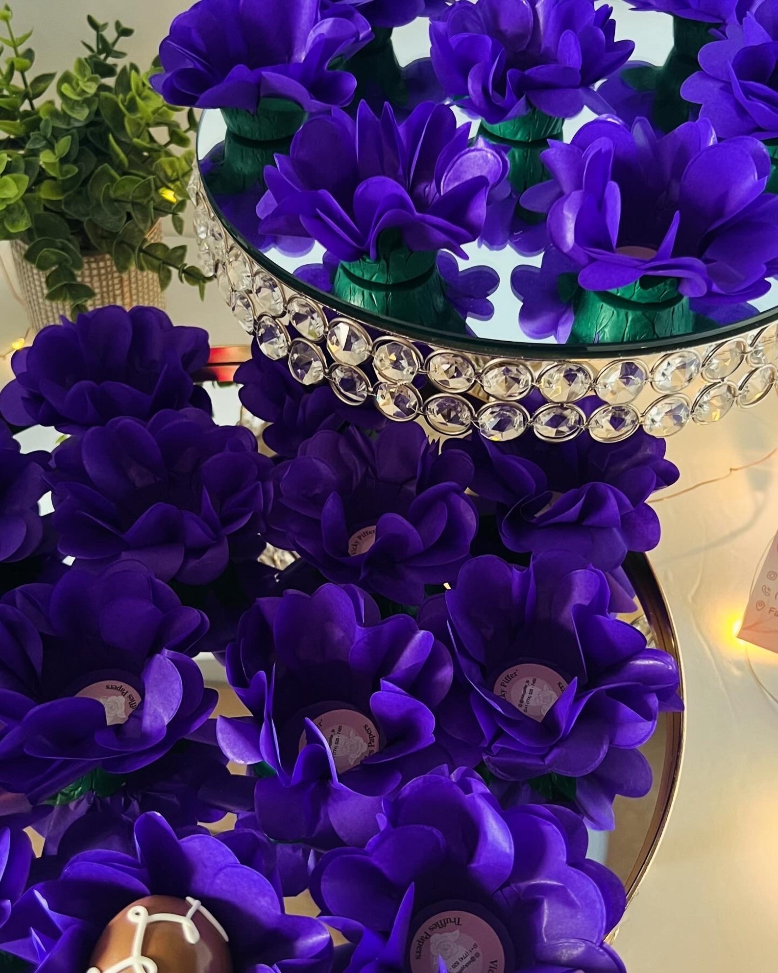 40 Units /roxo Purple Wrappers/ to Holding Chocolates, Truffles ...