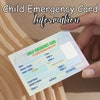 Editable Child Safety Identification Card L Important Contact for ...