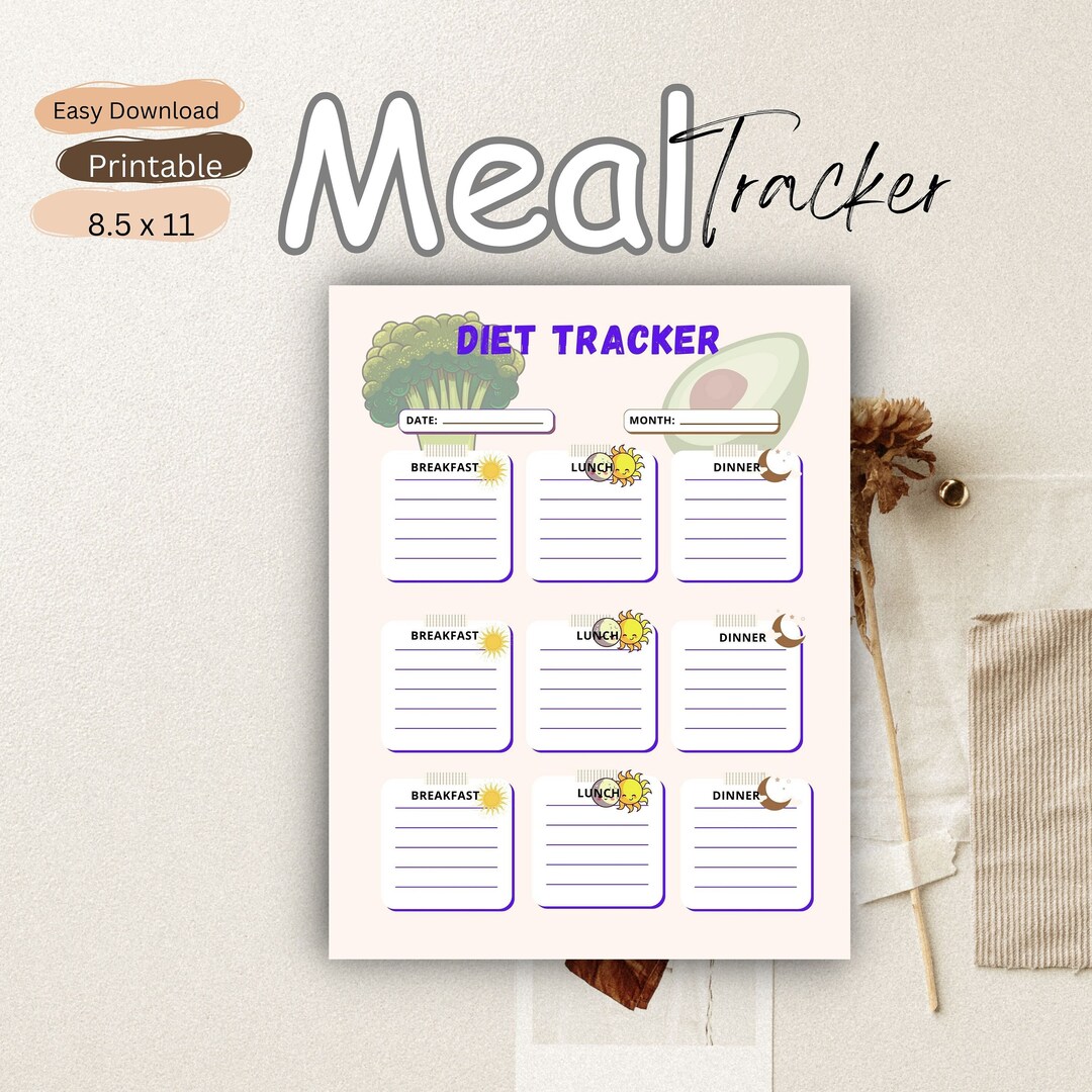 Diet Tracker ,daily Diet Routine, Plan Your Diet. Easy Download and ...
